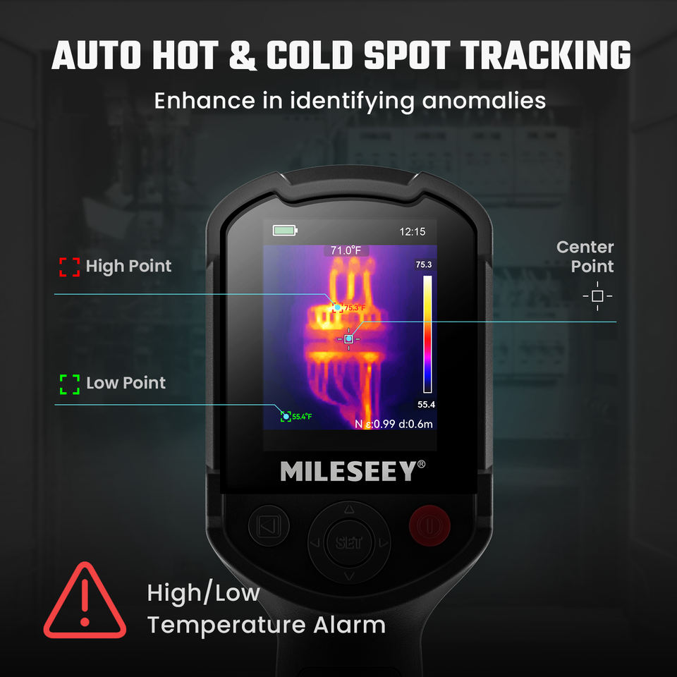 Mileseey TR10 - High-Durability Industrial Thermal Camera