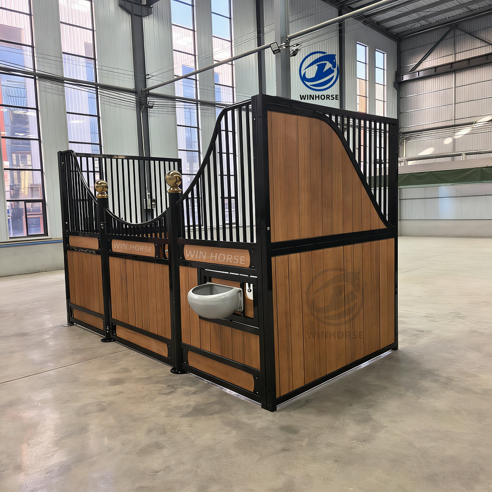 Prefab Horse Barn Door Horse Stable Front Door Sturdy Metal ...