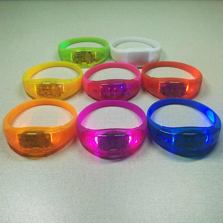 Glowed in the Dark Bracelet - Sound Control LED Bangle