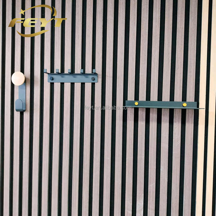 FEYT Modern Acoustic Wood Wall Panels Pet Acoustic Veneer Board for ...