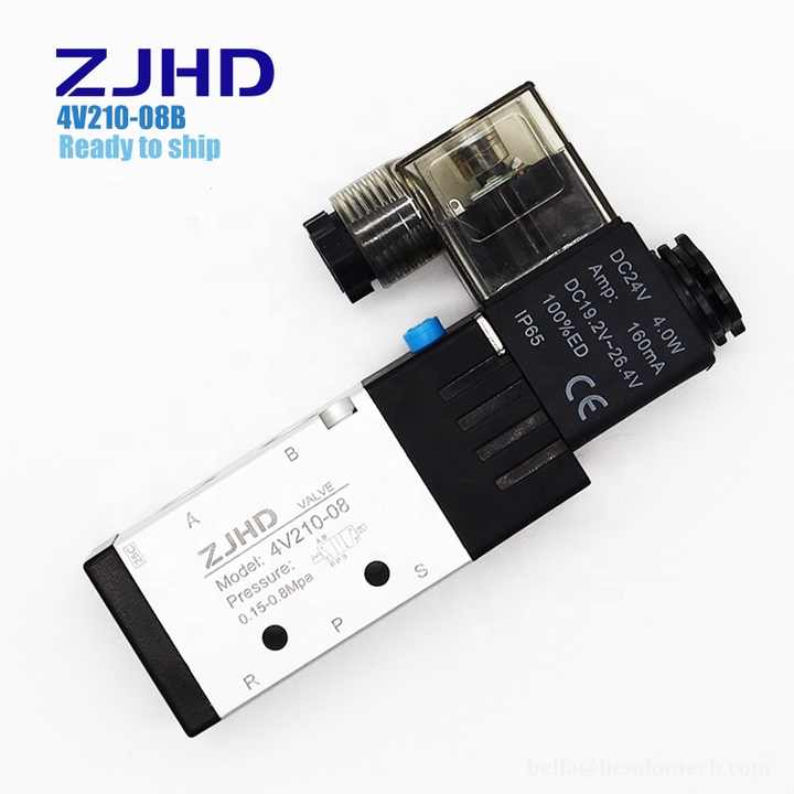 ZJHD High Quality Best Price Pneumatic Air Control Solenoid Valve 5 ...