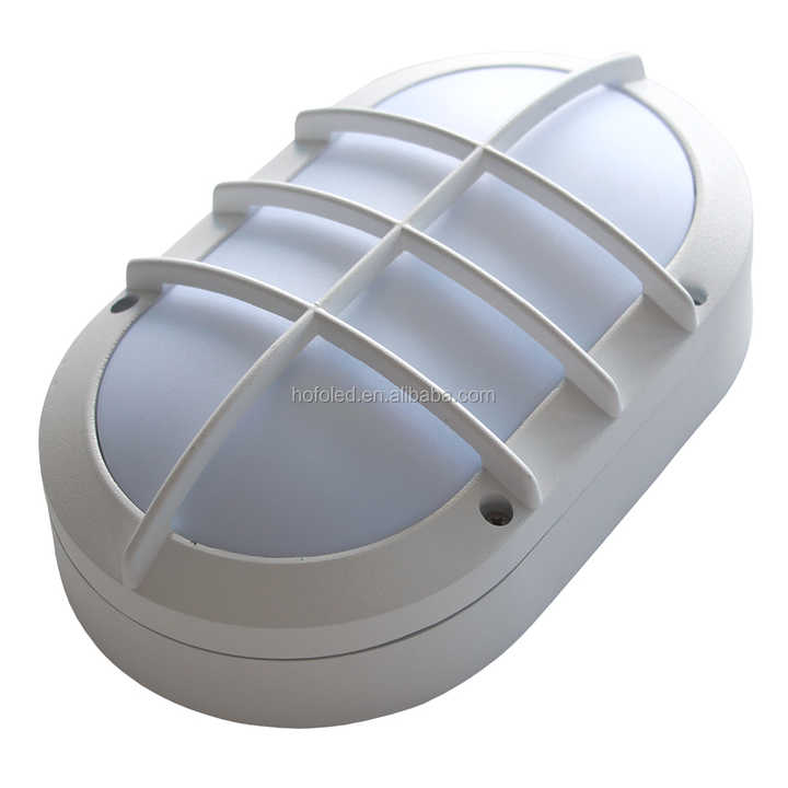 10W 15W 20W Outdoor IP65 LED Wall Light Oval Bulkhead Light