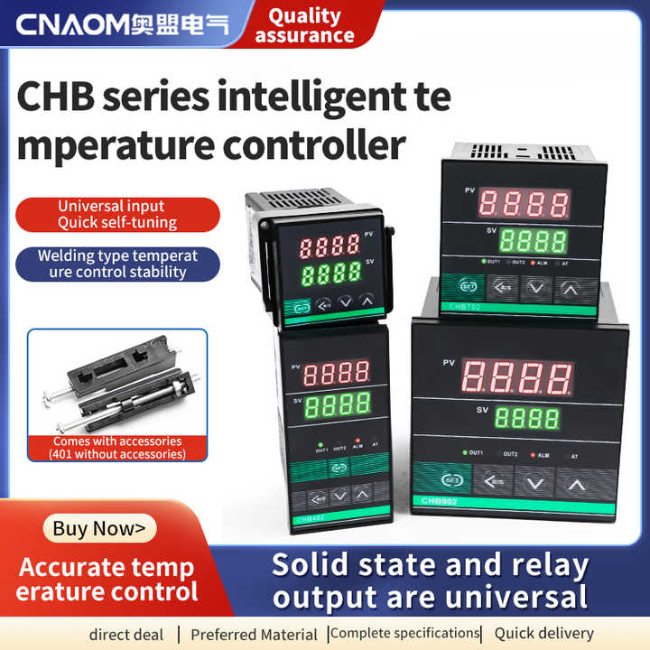 Wholesale CHB Intelligent Temperture Controller High Quality Temperture Controller 48*48mm ...