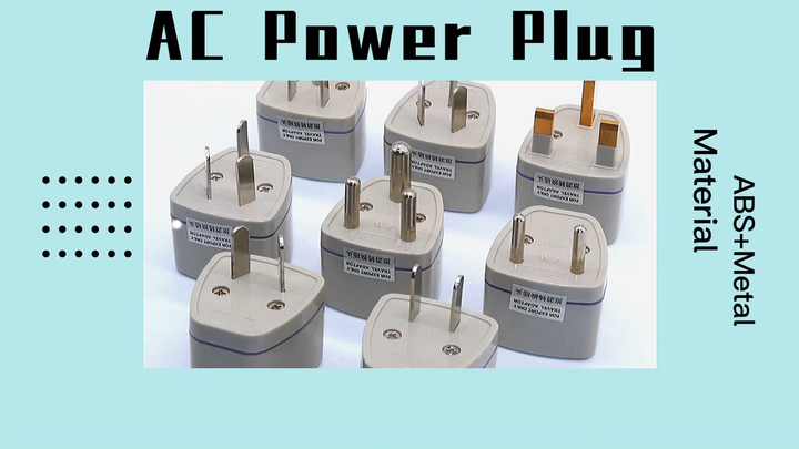 High Quality Standard Assembly Power American Flat - Round Wiring Plug ...