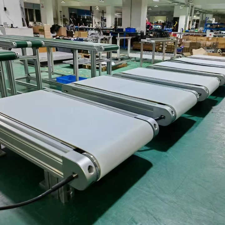 China Factory Sells Roller Conveyor Belts to Transport Electric Drum ...