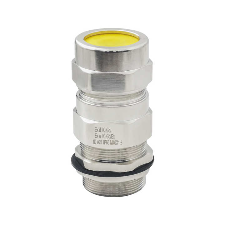 Armoured Explosion-Proof Atex Metal Cable Gland SS304 M20