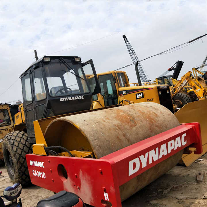 Used Dynapac CA251 Compactor Road Rollers SINGLE STEEL Roller Machine ...