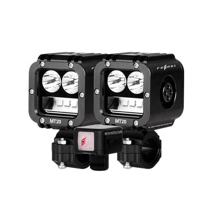 MT20 LED Spotlight - 1.25 Inch for Motorcycle Engine Guard