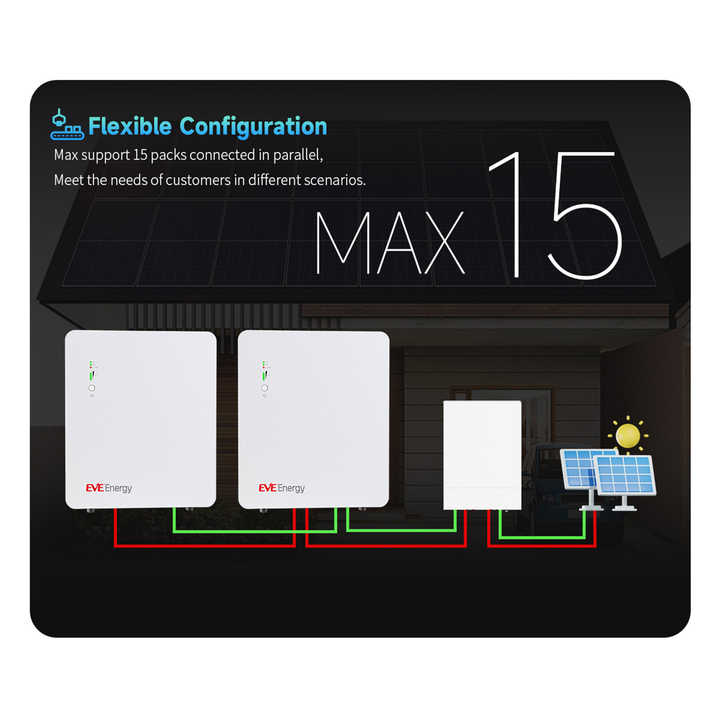 EVE 5KW-10KW Home Energy Storage System for Solar Power