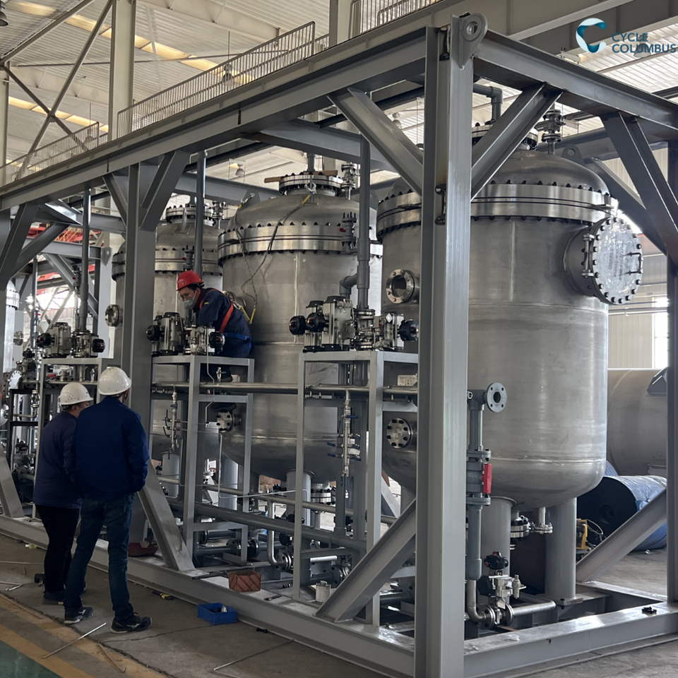 High Quality OEM 316L Stainless Steel Industrial Skid-mounted Storage ...