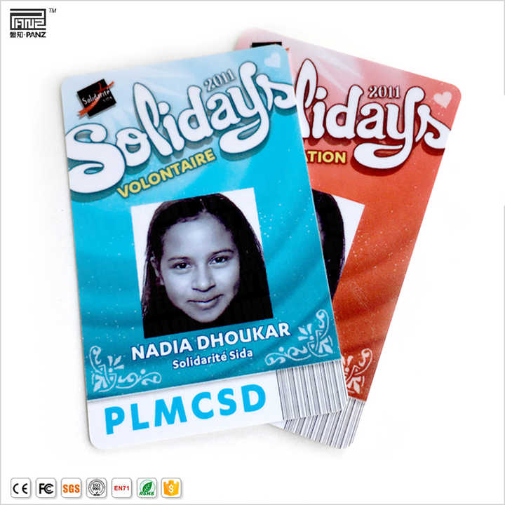 Custom Printable Staff ID Cards with Hologram & RFID