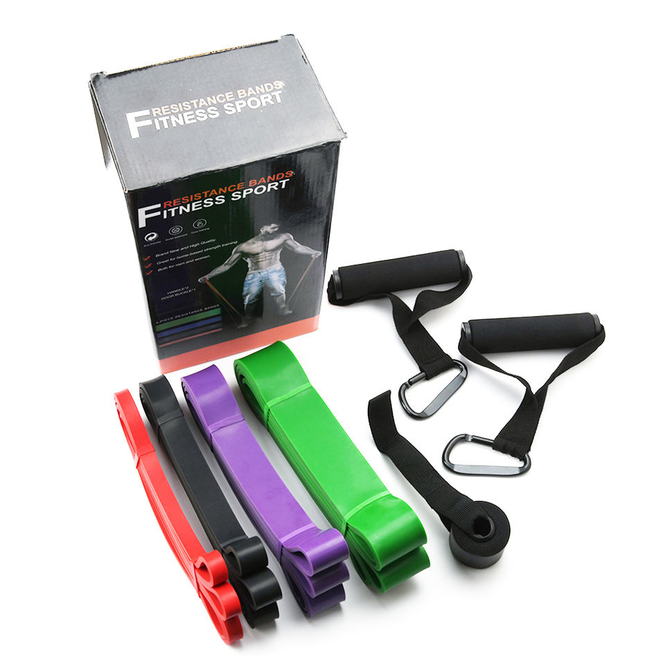 Wholesale Costom logo High Quality Exercise Resistance Bands Set for ...
