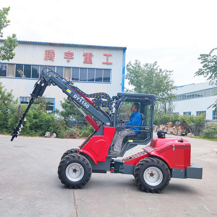Articulated Agricultural Machinery Loader DY1150 Compact Design Mini ...