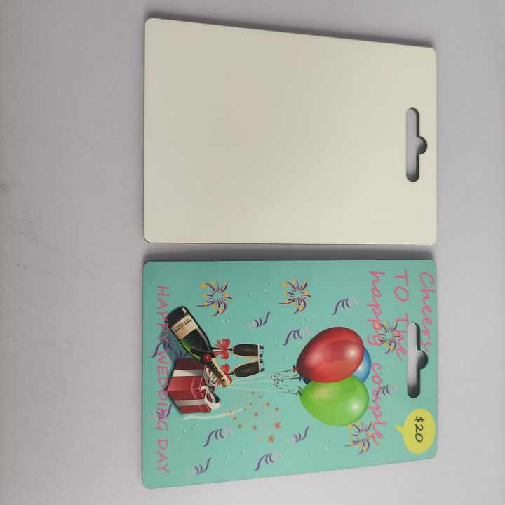 Sublimation MDF Teacher Card - Perfect Gift for Any Occasion