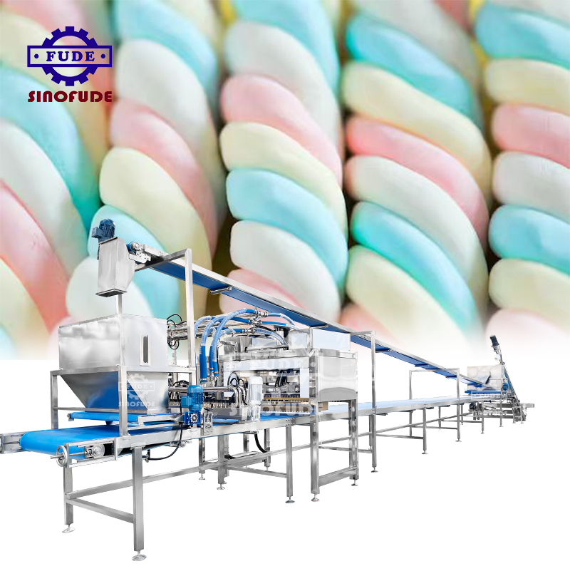Fully Automatic Cotton Candy Marshmallow Extruder Making Machine ...