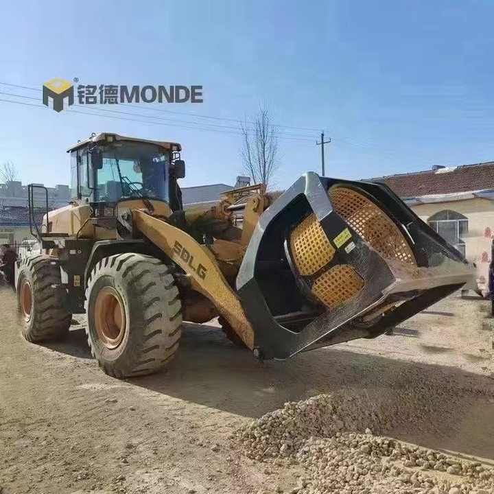 Monde New Rock Soil Sand Stone Sorting Rotary Screening Bucket ...