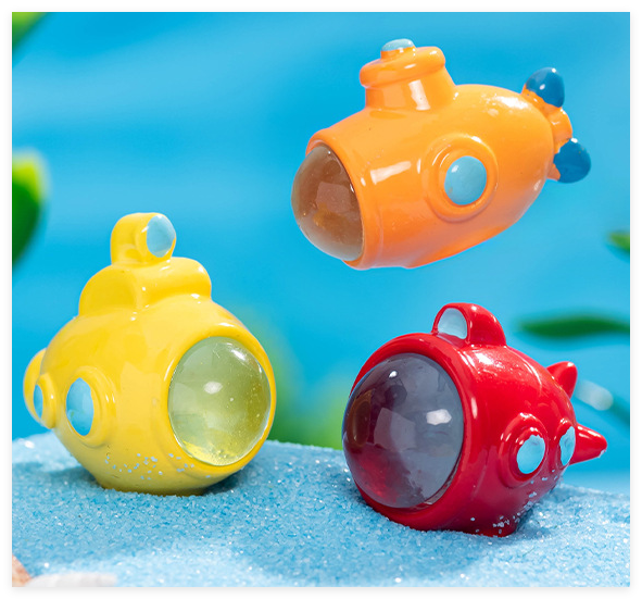Kids Ocean Sand Deep Sea Exploration Play Set Mini Bath Bomb Ship Boat ...