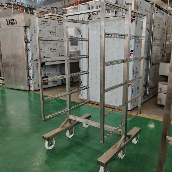 304 Stainless Steel Sausage Hanging Trolley - Durable & Efficient