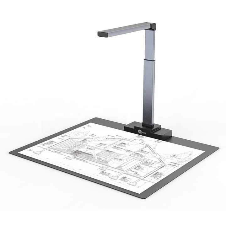 18MP Book Scanner A2 Document Camera OCR Scanner for Architectural