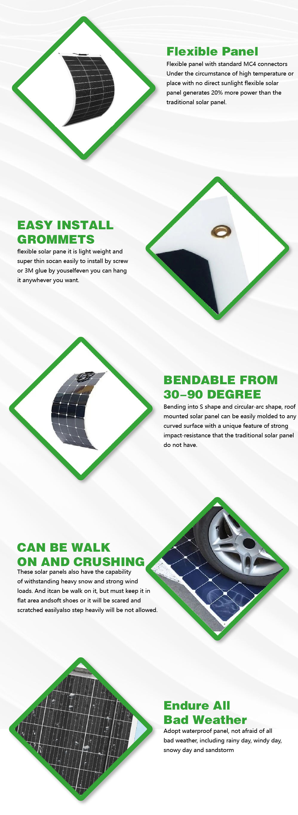 flexible solar panels high efficiency solar panels flexible solar ...