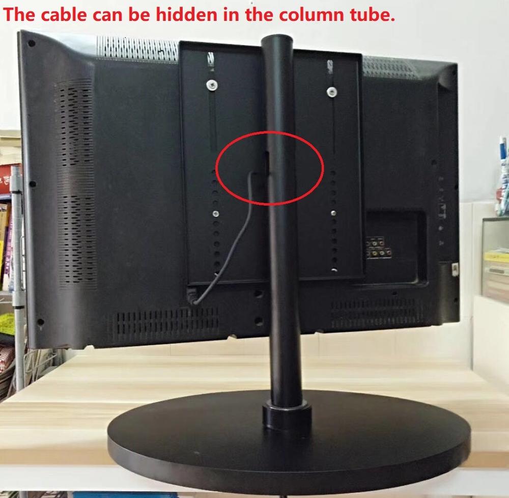 Optimize Viewing Experience with Versatile 360 degree movable tv stand ...