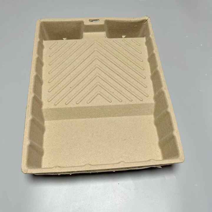 Eco Friendly Molded Paper Pulp Trays Construction Tools Disposable ...