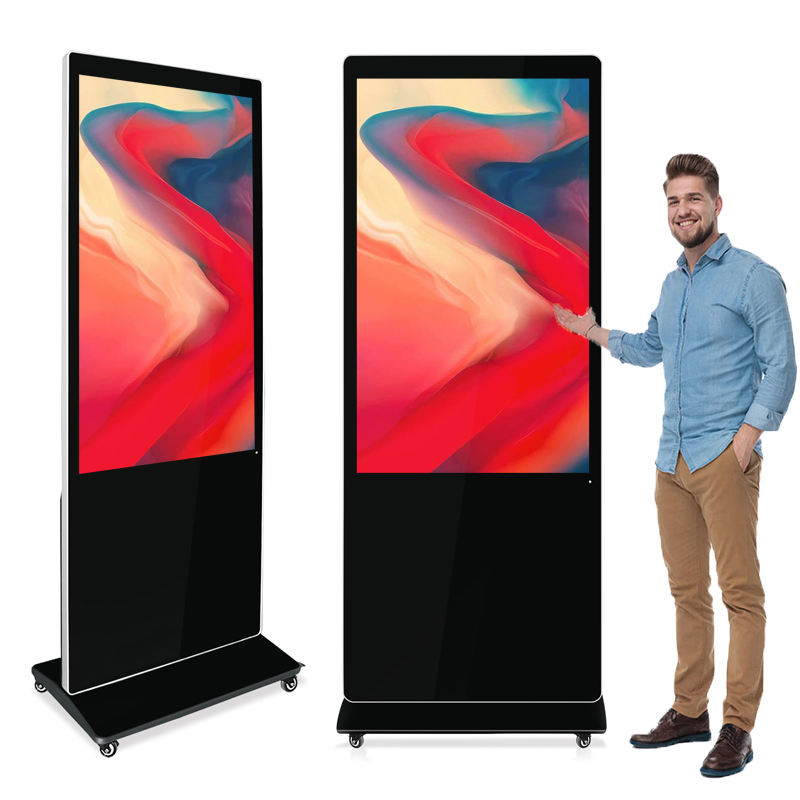 Interactive Smart Whiteboard 4K Digital Signage Stand for Retail Store ...