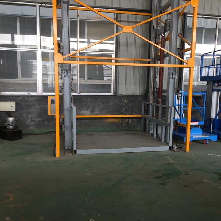 Lifting Platform Freight Elevator 2 Tons 5 Tons Rail-type Factory ...