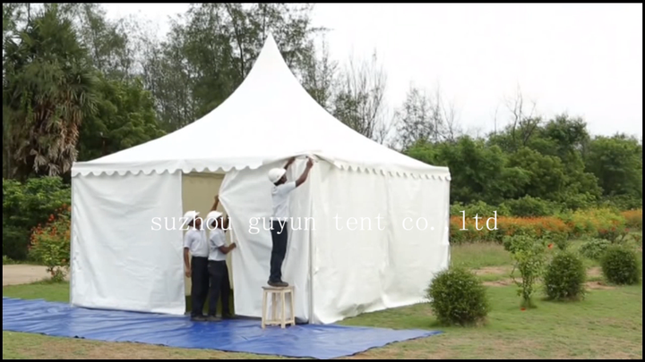 Outdoor Large Structure Transparent Polygon Spire Pinnacle Tent - Buy ...