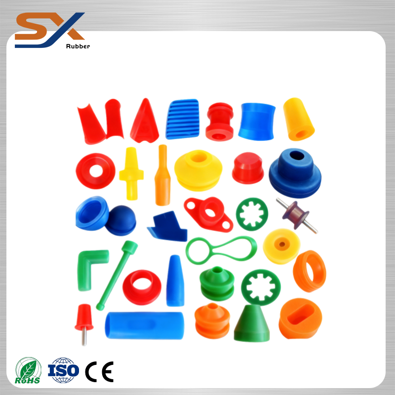 SHUOXI Customised Industrial Rubber Components Non-Standard Custom ...