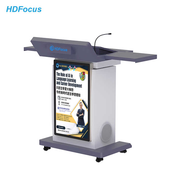32 Inch Dual Screen Smart Podium for Conferences Offering Best Price on ...
