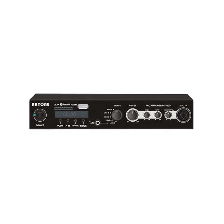 ARTONE PD-120D Compact Mini Mixer Amplifier - Desktop Stereo