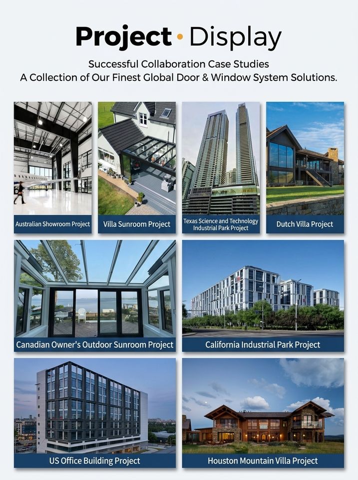 Energy Saving Thermal Break Aluminum Casement Window Low-E Double ...