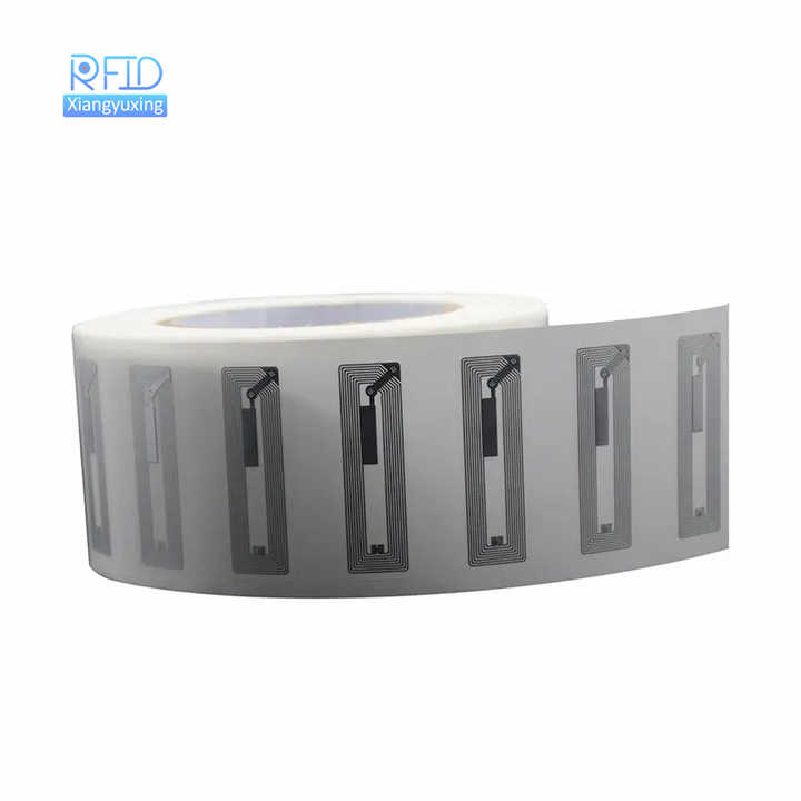 Rfid Adhesive Label Uhf Rfid Tag 860-960Mhz 73*20mm Impinj Monza R6P ...