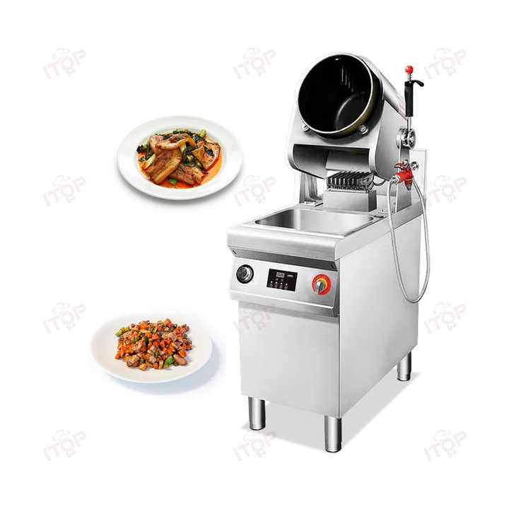 2024 Auto Fry Wok Stir Fry Vending Machine Commercial Stir Fry Machine ...