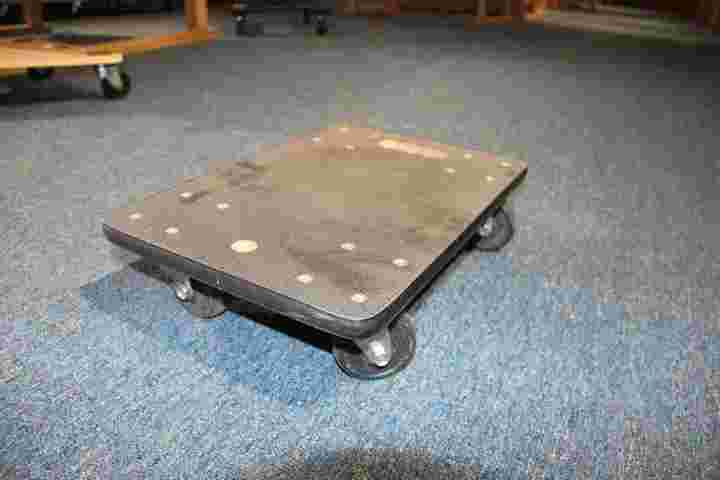 Furniture Mover Dolly, 2pcs Rectangle Wood Platform Dolly 551-lbs Load ...