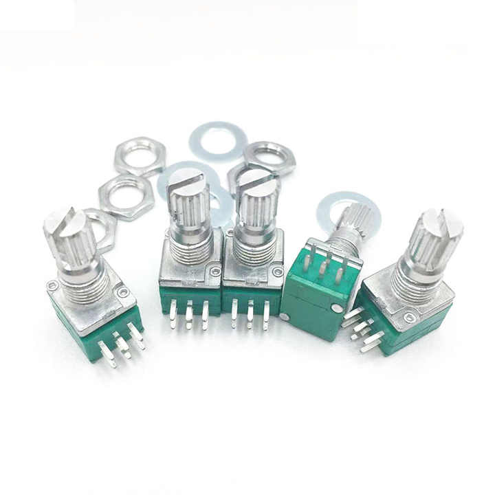 9mm Rotary Dual Potentiometer - B103 Potentiometer 1K-500K