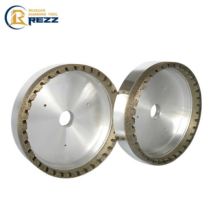 Ruizuan Metal Bond Diamond Grinding Wheel Continuous Beveling Diamond ...