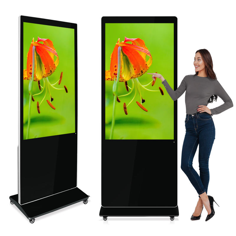 Interactive Smart Whiteboard 4K Digital Signage Stand for Retail Store ...