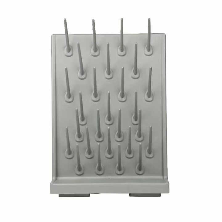 Laboratory Draining Rack Pegboard Peg Board Gray/Black/White PP Lab Dry ...