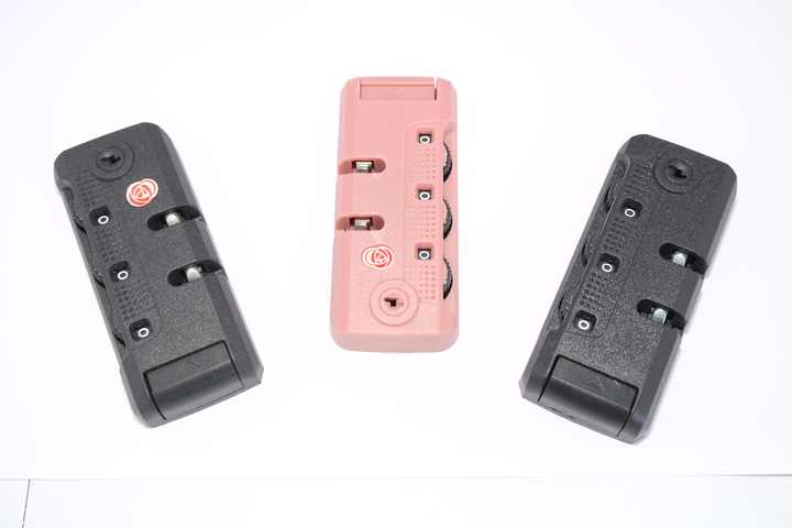 Wholesale 3-Digit Combination Plastic Luggage Lock with Handle Fixed ...