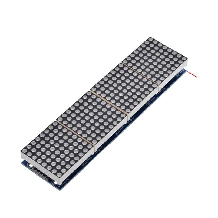 MAX7219 led dot matrix module 4 in 1 display module single chip ...