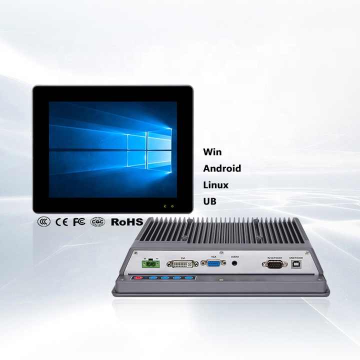 8 Inch Touch Screen Monitor IP65 Waterproof Industrial LCD