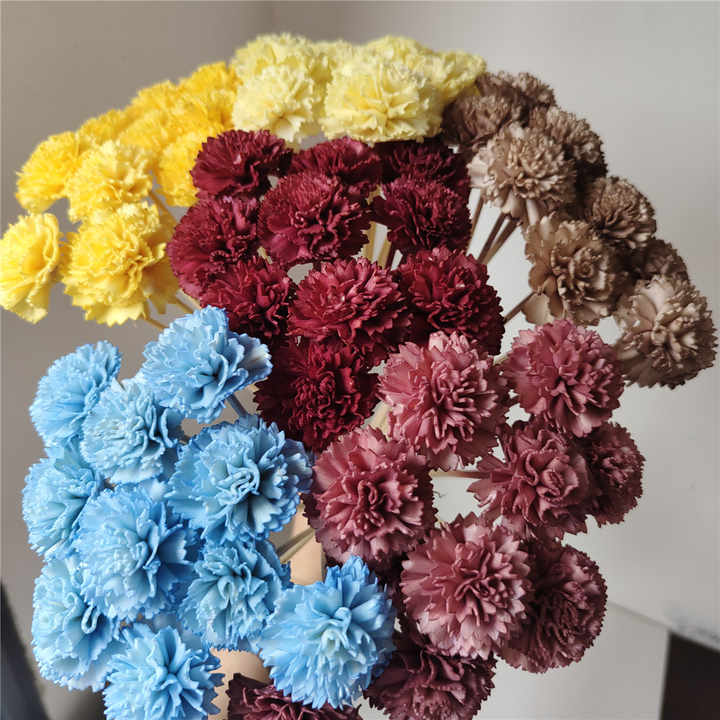Wholesale Custom Sola Wood Carnations Eco-Friendly Artificial Diffuser ...