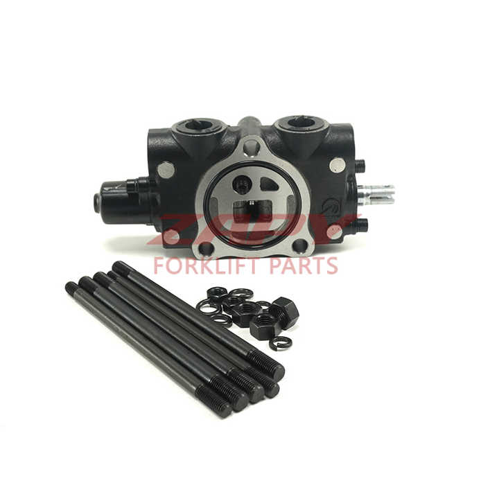 Forklift Parts Hydraulic Single Control Valve Three Thick and Two Thin ...