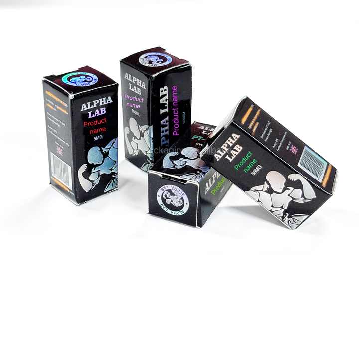 Custom Pep 2m 3ml 5ml 10ml Small Bottle Packaging Paper Boxes for Vial ...