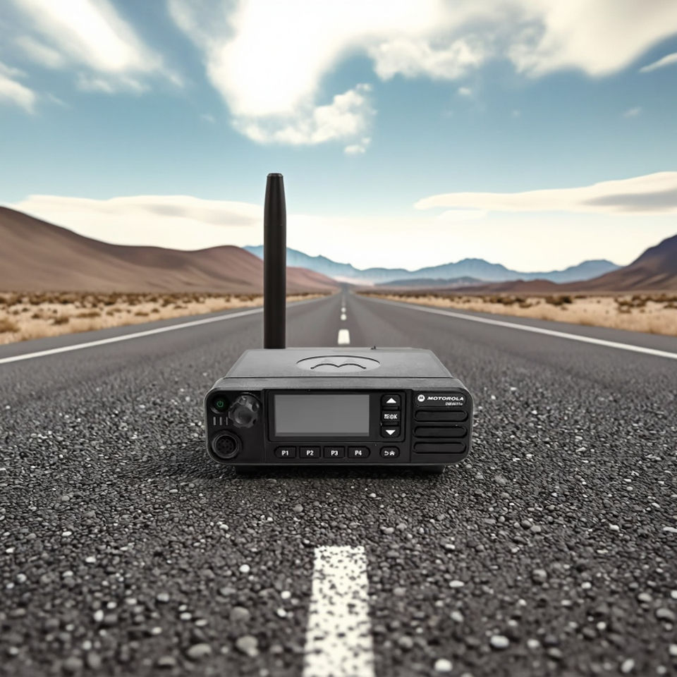 For DM4601 UHF DMR Mobile for Vehicle Car Walkie Talkie 50km Range IPX7 ...