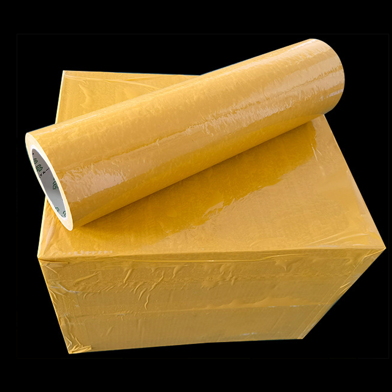Silent Yellow Bopp Adhesive OPP Tape 100 Yards 45 Micron Hot Melt ...