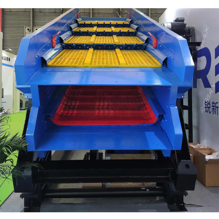 Industrial High Screening Efficiency Electric Linear Vibrating Screen ...