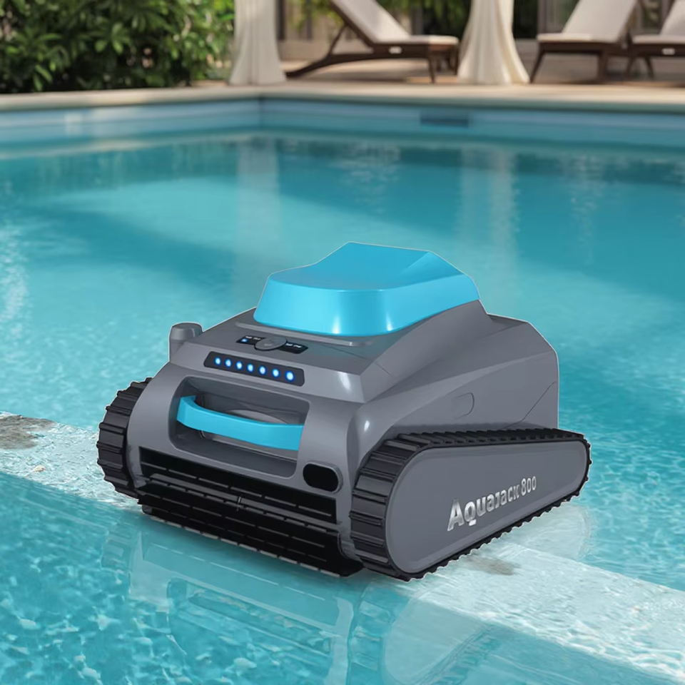 Aquajack 800 Cordless Robotic Pool Cleaner - Efficient & Patented